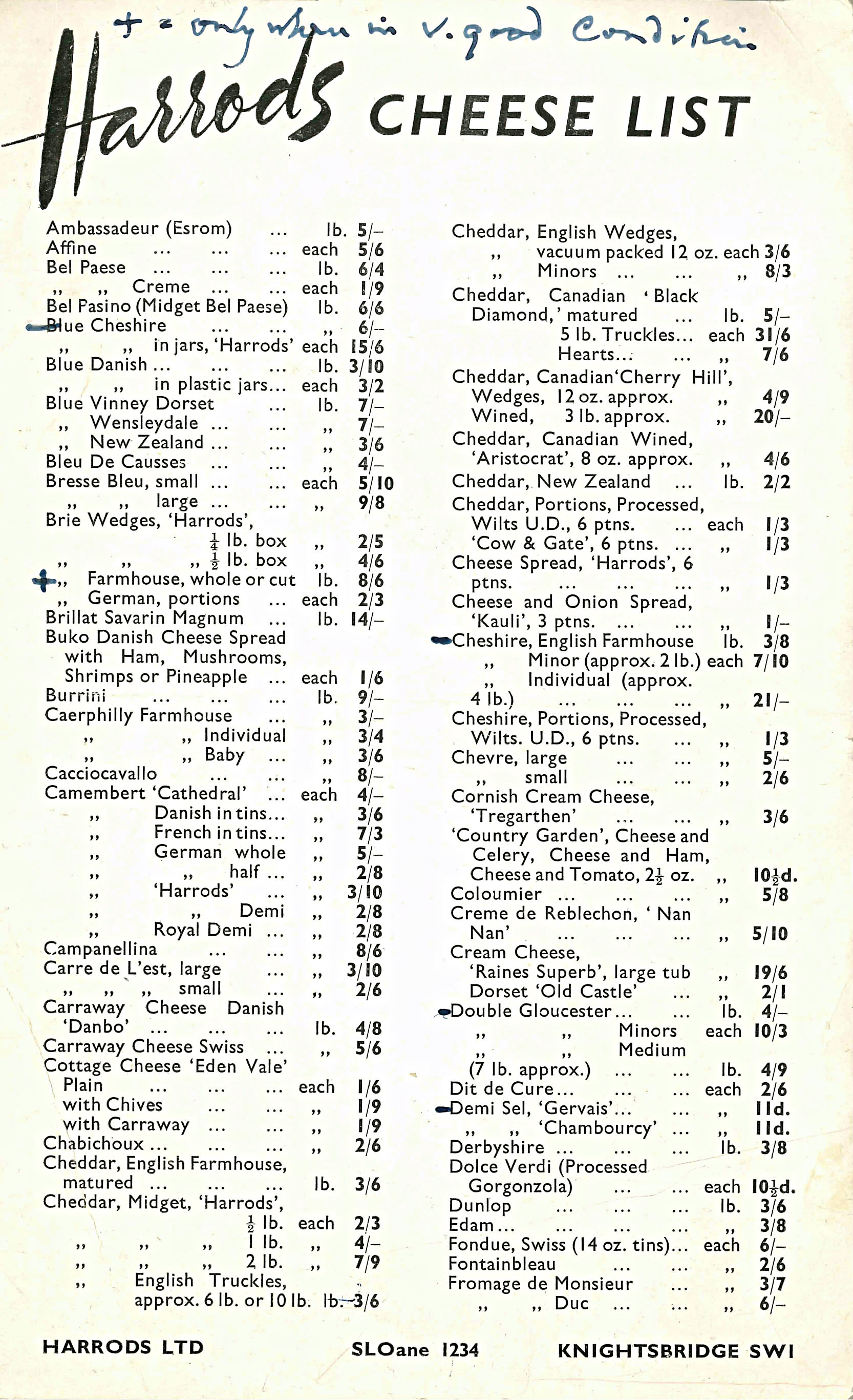 For the love of cheese | T. S. Eliot