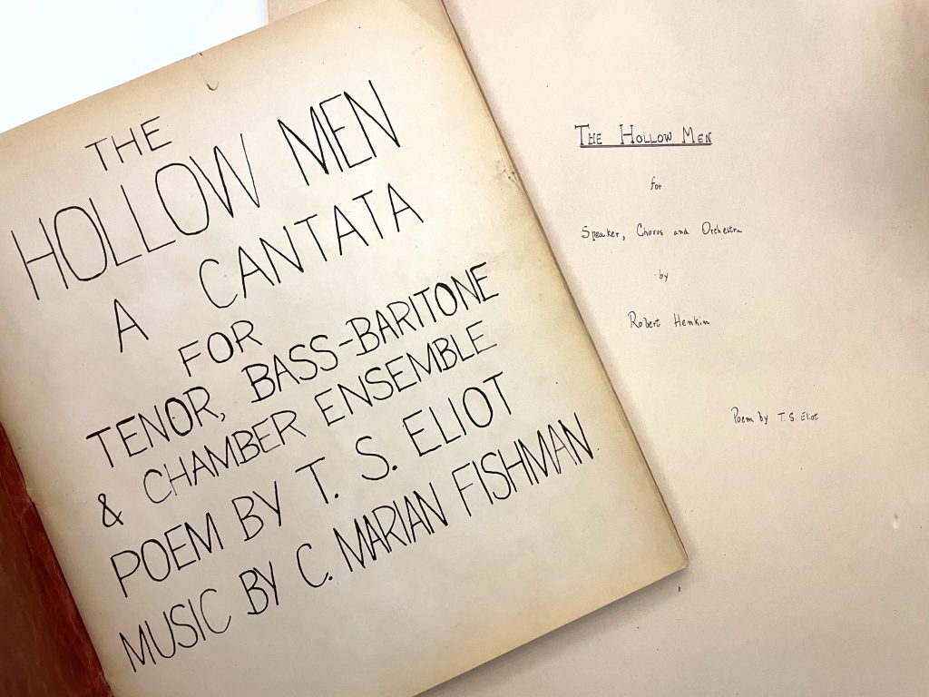 This is the way the world ends: The Hollow Men at 100 | T. S. Eliot