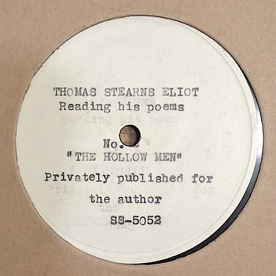 This is the way the world ends: The Hollow Men at 100 | T. S. Eliot