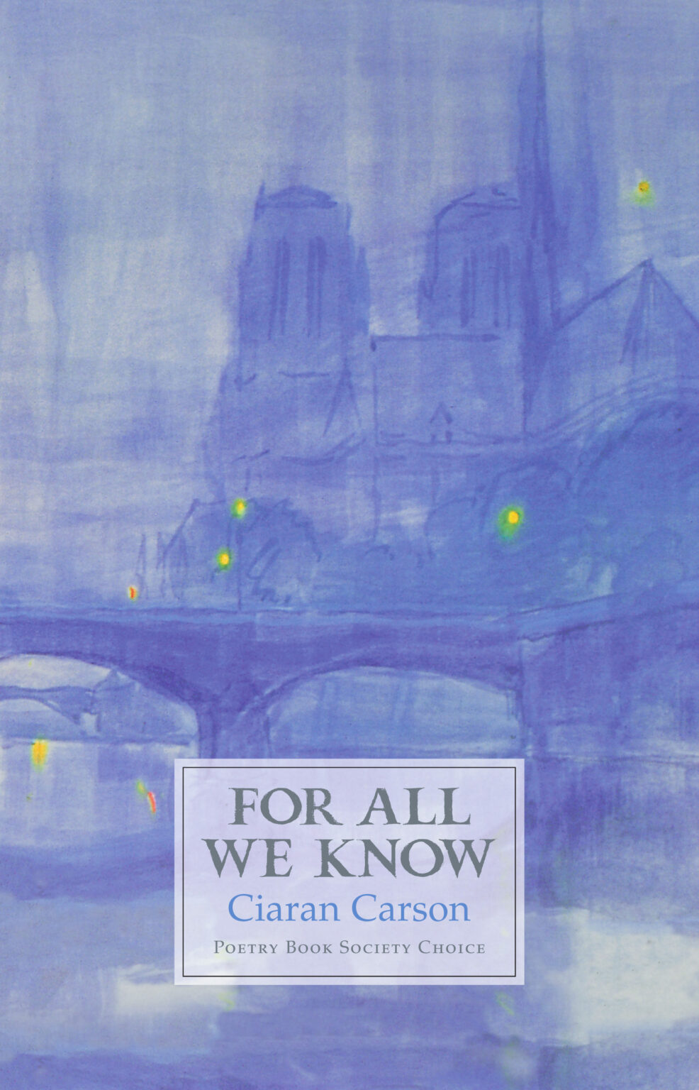 Ciaran Carson – T. S. Eliot Prize